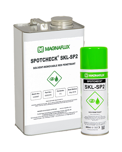 Пенетрант MAGNAFLUX SKL-SP2 SPOTCHECK аэрозоль купить у официального ...
